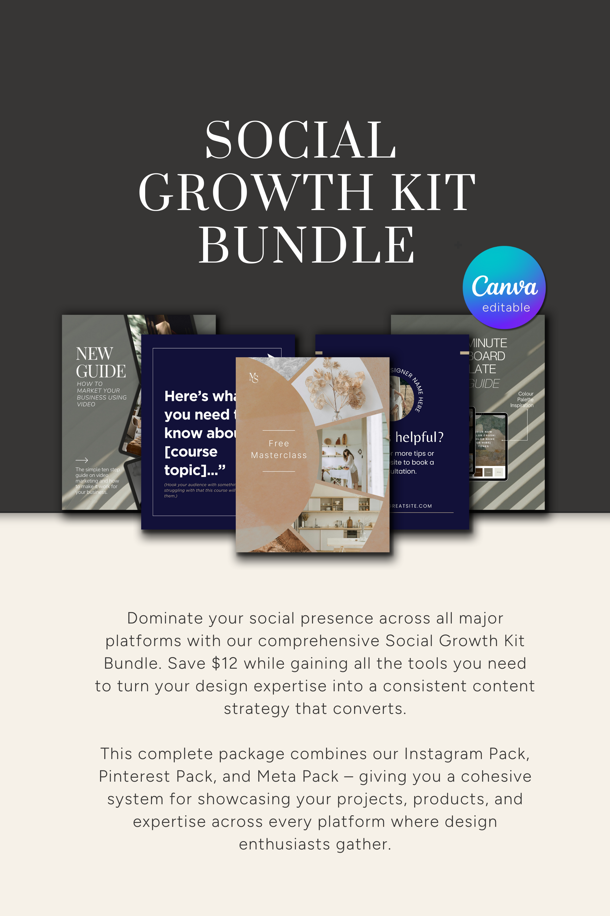 Tradespoke - Social Media Template Pack Bundle